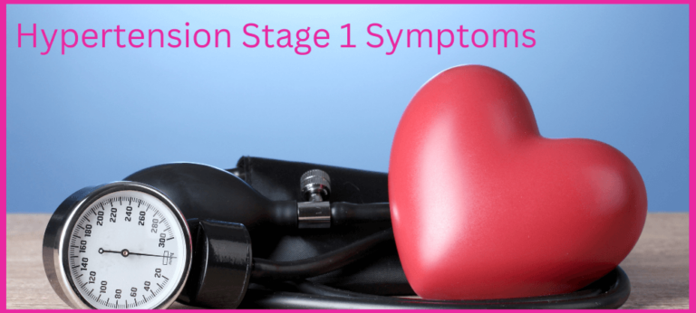 Hypertension stage 1 symptoms - Stages & types